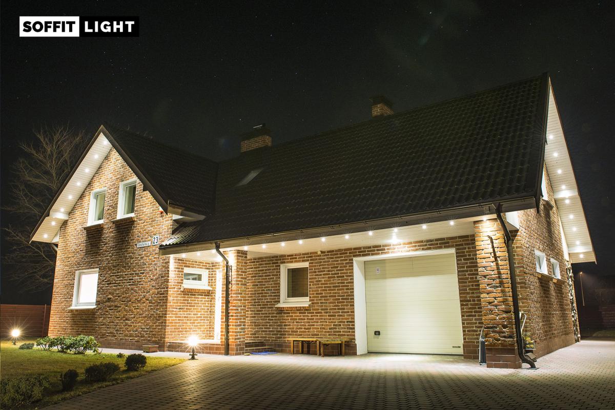 LED façade soffit lighting - Soffit-Light.com